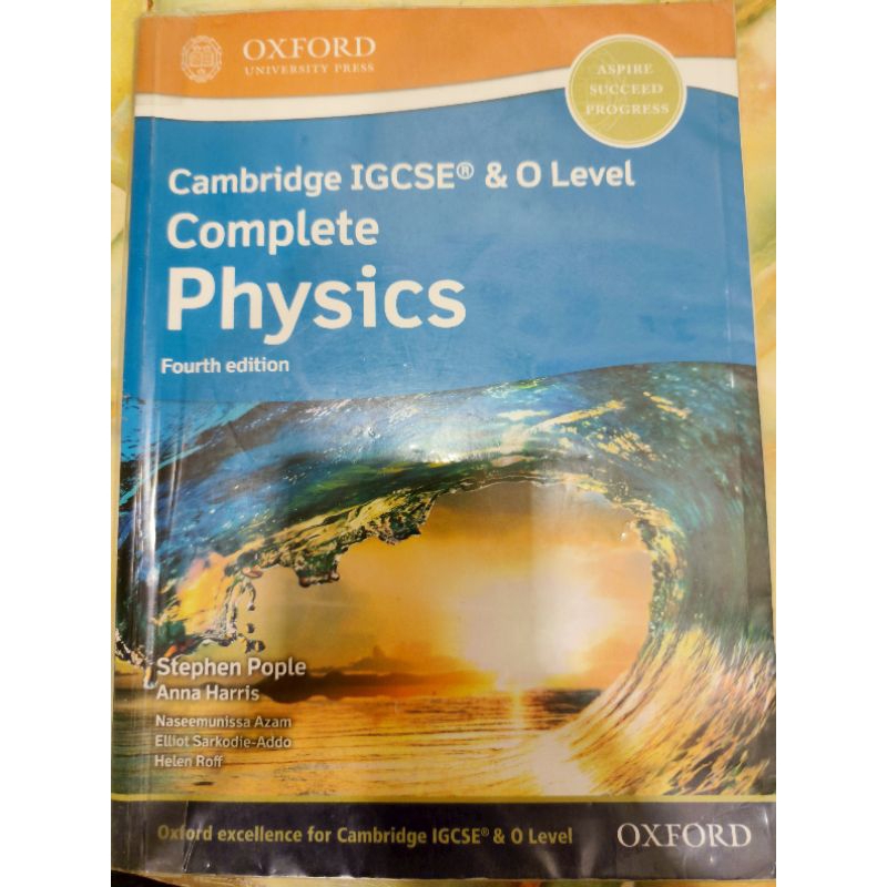 Cambridge IGCSE & O level Complete Physics Fourth Edition | Shopee Malaysia