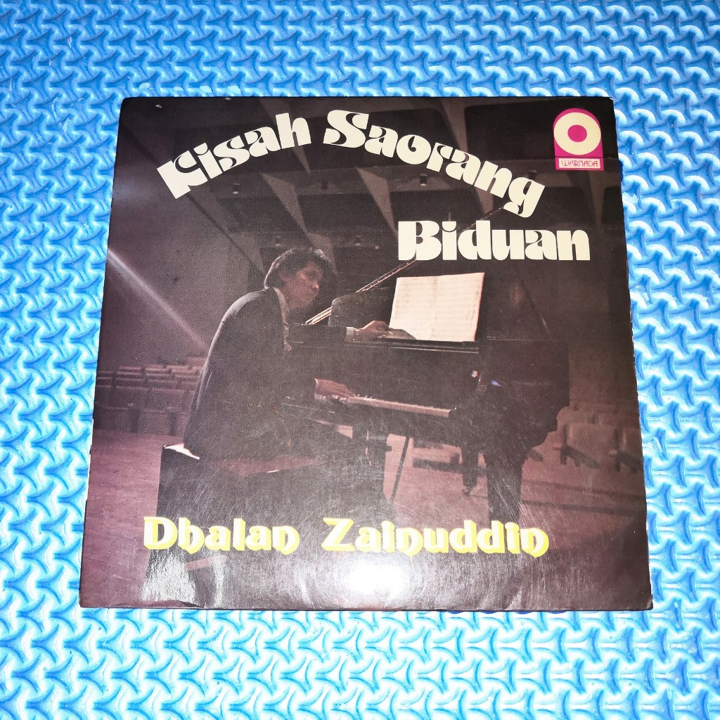Vinyl EP Dhalan Zainuddin - Kisah Saorang Biduan [1975] Piring Hitam ...