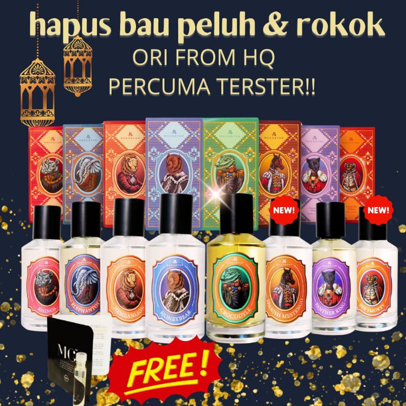(EDISI RAYA PROMO FREE TESTER)READY STOCK!! ROCKSTAR PERFUME WANGIAN ...