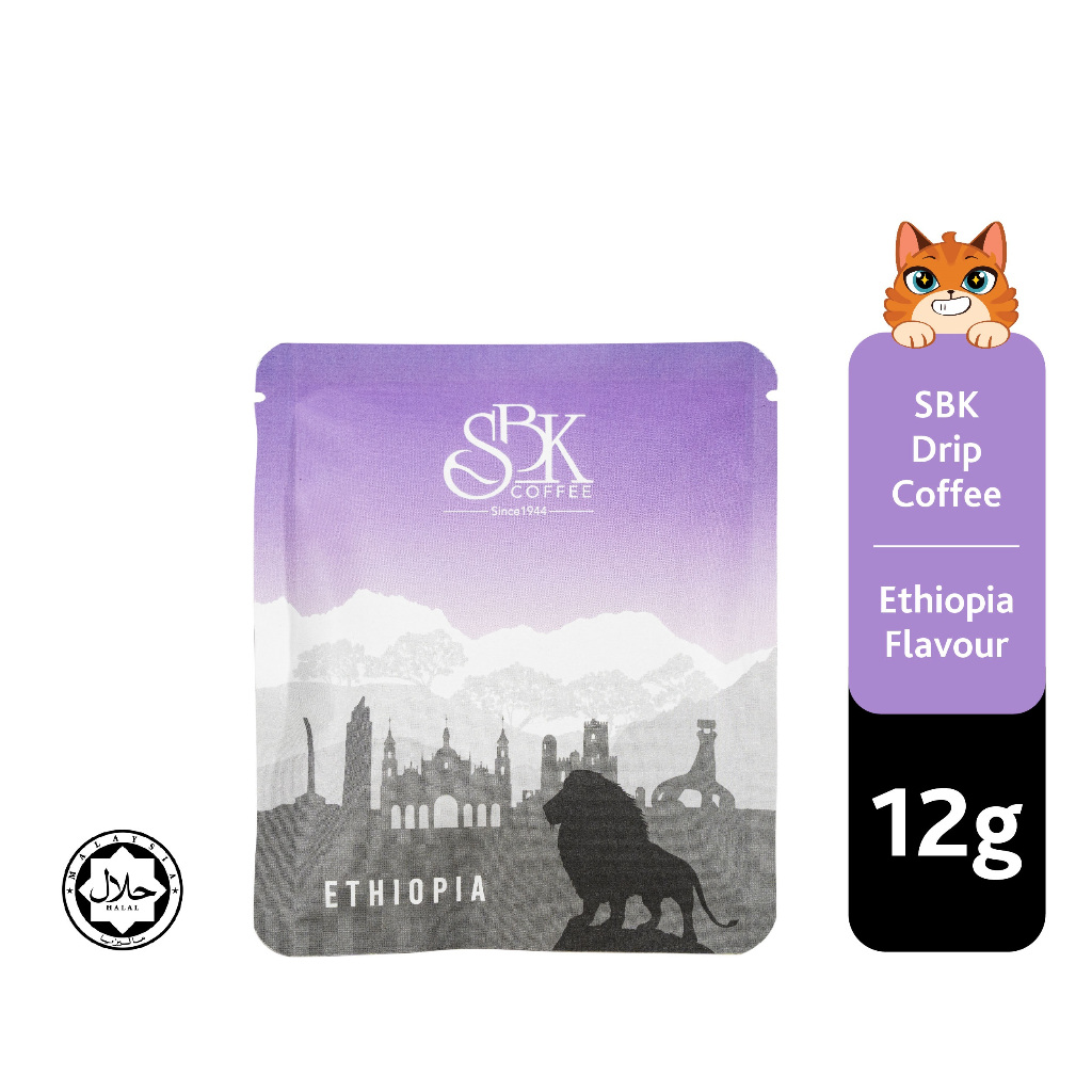 [ Drip Coffee ] SBK Drip Kopi ETHIOPIA Flavour ｜12g ｜100% Natural ...