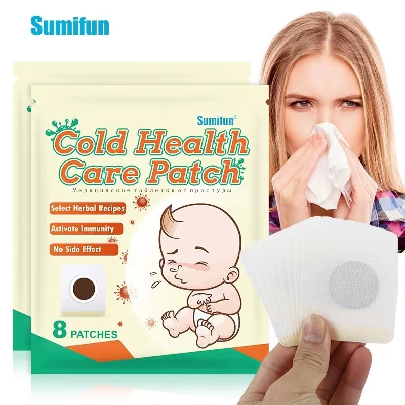 Sumifun Cough Patch Relieve Cold Sore Throat Sticker Chronic ...