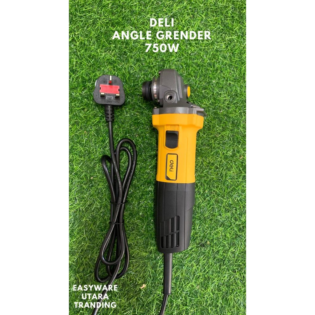 DELI ANGLE GRENDER 750W/MESIN POTONG BESI/MESIN POTONG KAYU/ANGLE ...