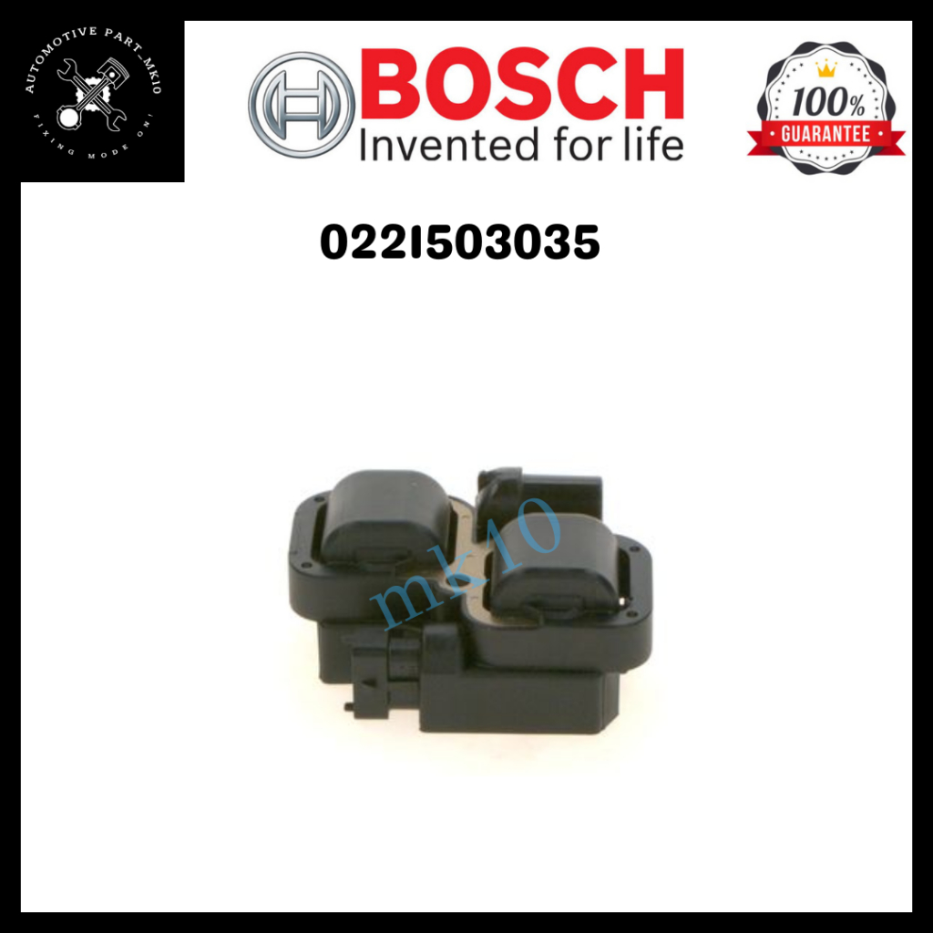Bosch Ignition Coil 0221503035 M112-V6 – 100% Genuine | Shopee Malaysia