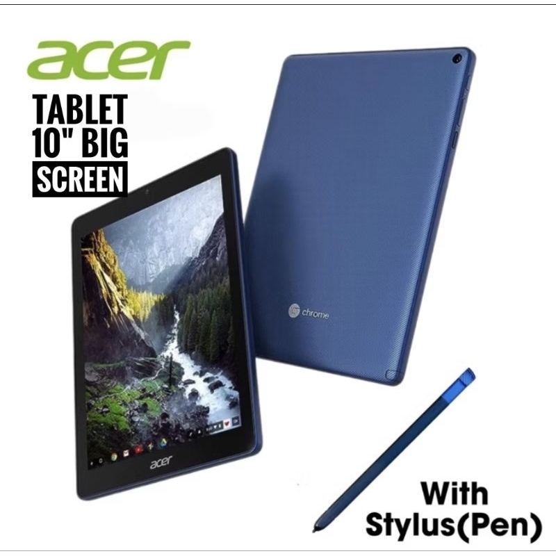 [💯LOWEST PRICE TAB] ACER Tab 10" CHROMEBOOK TAB 10" S-PEN Chrome OS ...