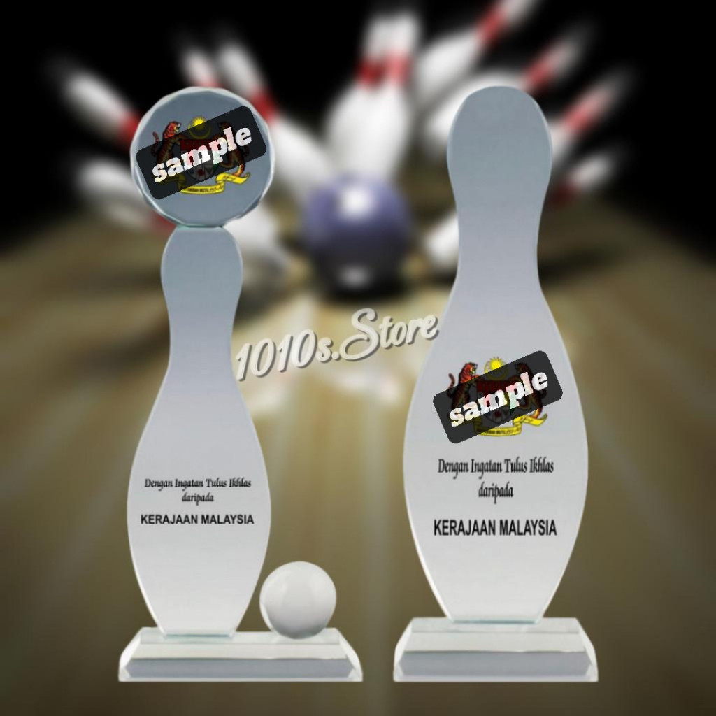 Bowling Pin Series Trophy /Crystal Award/BPICM100/BPICM102/free logo ...