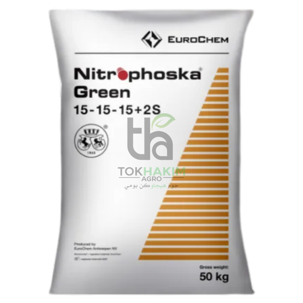 Baja Subur Nitrophoska Cap Kuda & Singa (NPK Green 15:15:15) Repack 1kg ...