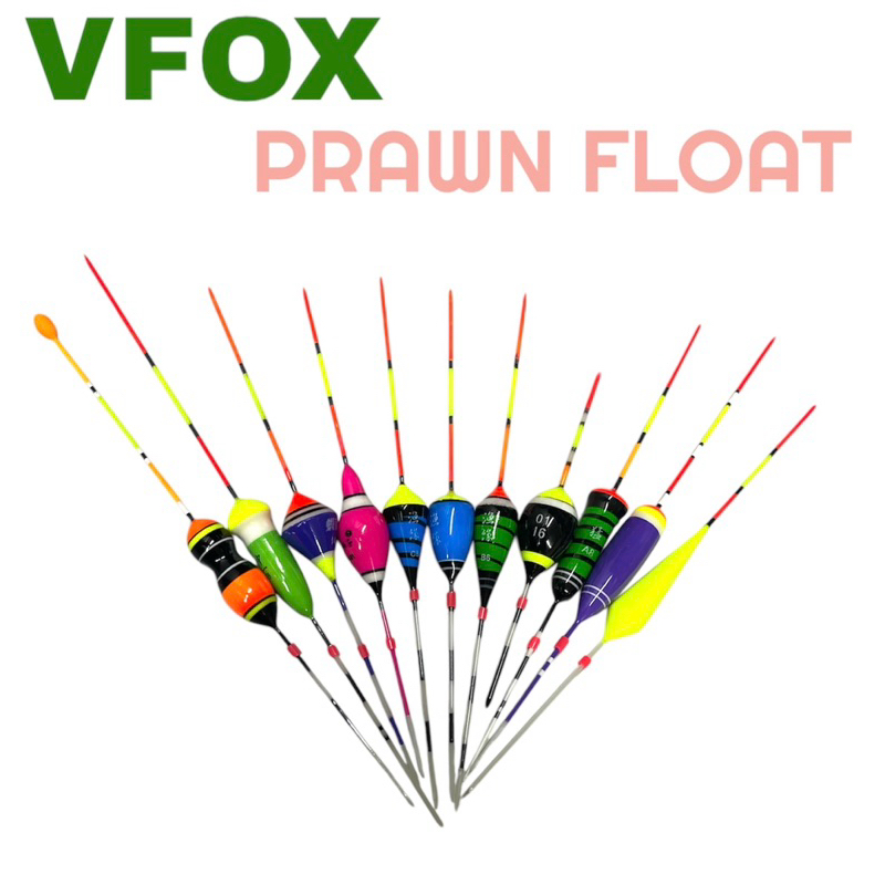 VFOX PRAWN FLOAT LX PELAMPUNG UDANG GALAH FISHING PRAWN | Shopee Malaysia