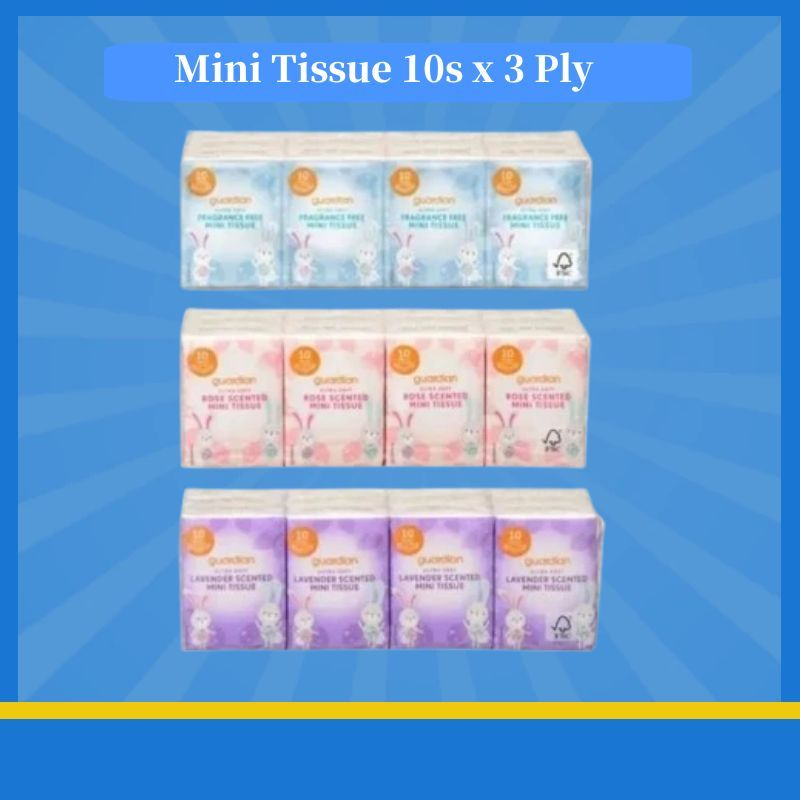 Guardian Mini Tissue 3-Ply 10's x 12 | Shopee Malaysia