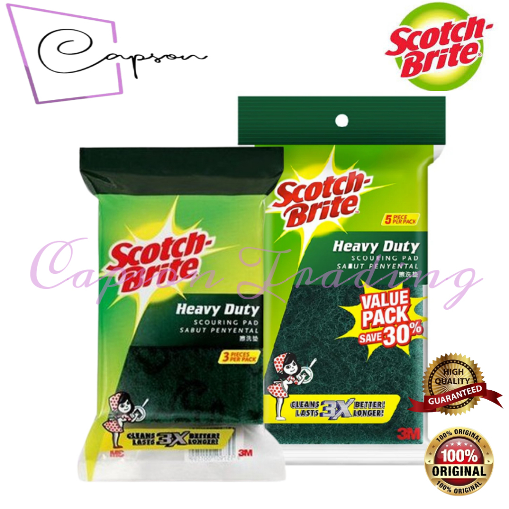 3M Scotch Brite Heavy Duty Scouring Pads | Shopee Malaysia