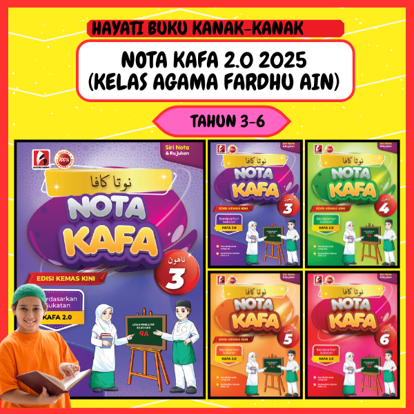 [MAMAKIDS] Buku Nota Kafa Kelas Agama Fardhu Ain Tahun 3,4,5,6 Soalan ...