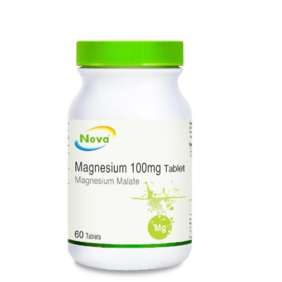 NOVA MAGNESIUM 100MG 60'S | Shopee Malaysia