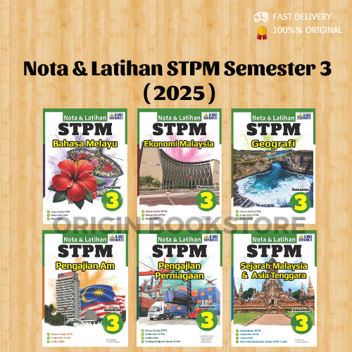 [OG] STPM : NOTA & LATIHAN STPM - SEMESTER 3 (2025) | Shopee Malaysia