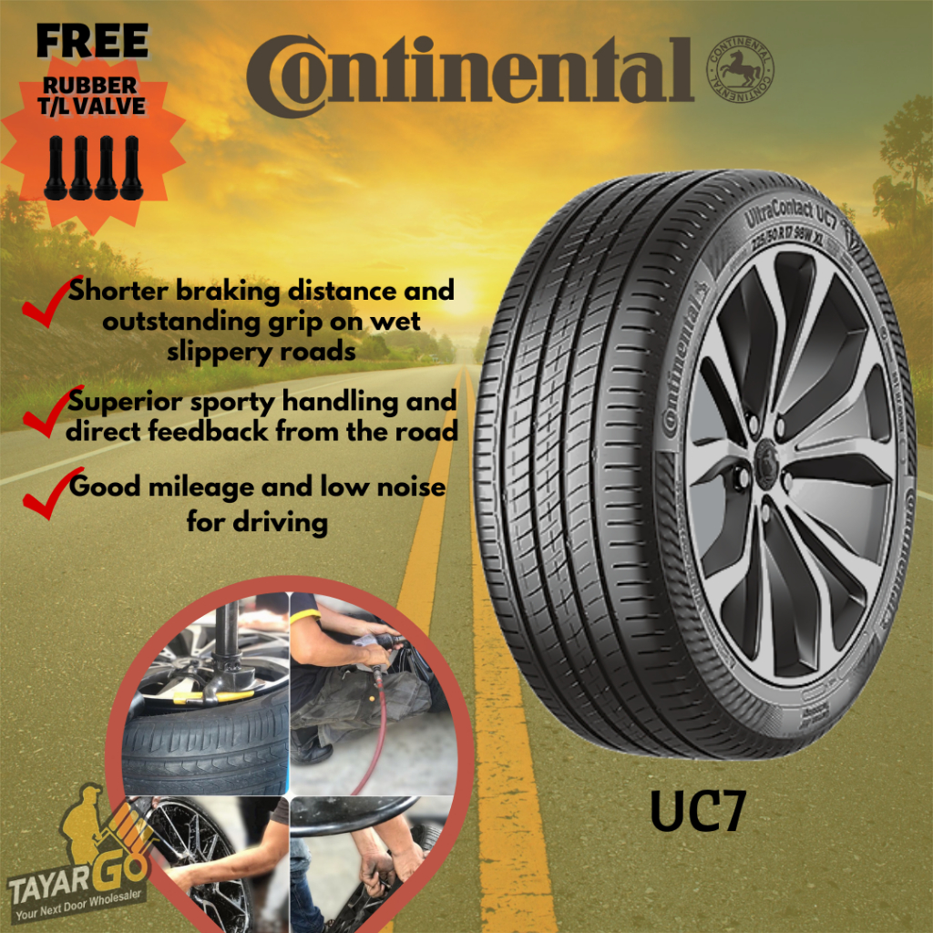 TAYARGO 225 45 17 Viking Tyre Uc7 Continental Tyre Goodyear Tayar China ...