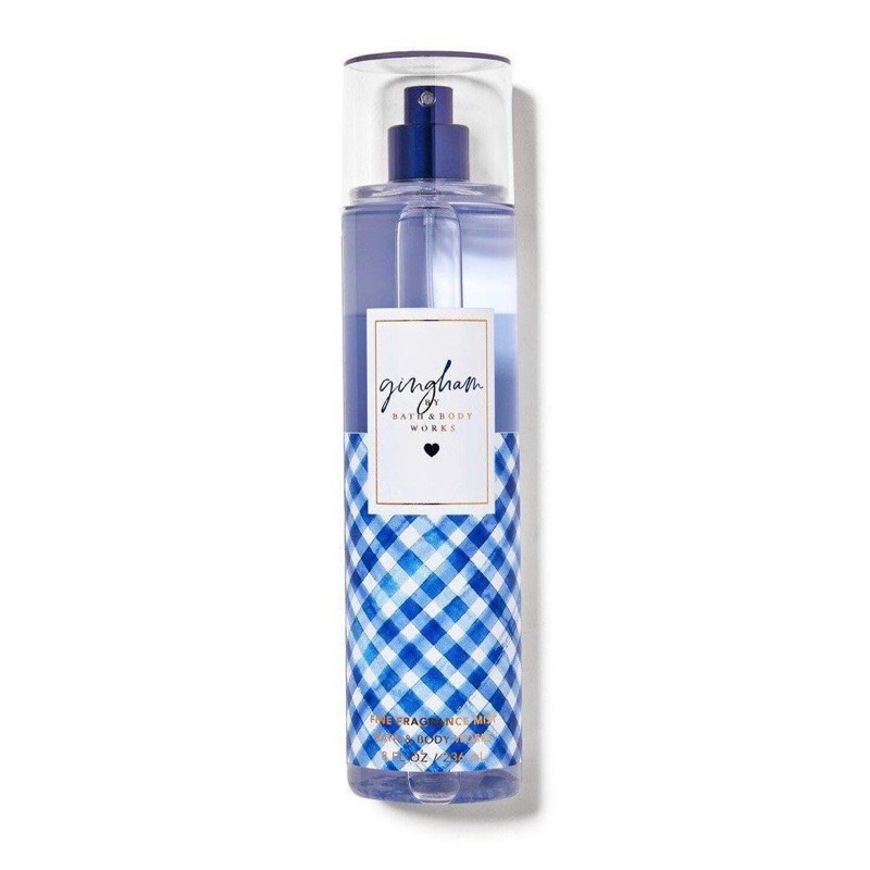 Gingham Bath And Body Works Fine Fragrance Bbw Body Mist 236 ML ...