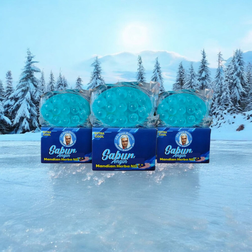 KEDAI EK - SABUN ANGIN J.A.H.A.T COMBO COOL (EXTRA COOL X 3 = 390g ...
