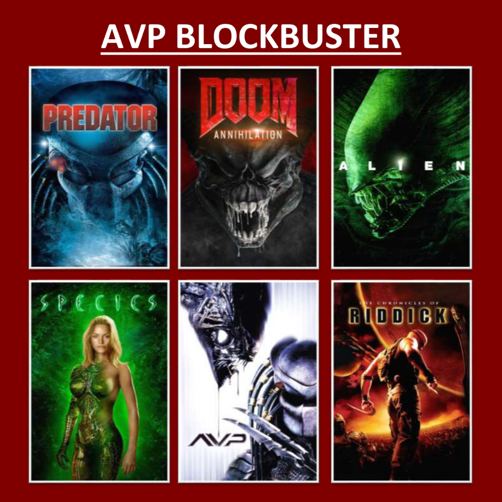PENDRIVE MOVIE | ALIEN VS PREDATOR COLLECTION | PENDRIVE KARTUN KANAK ...