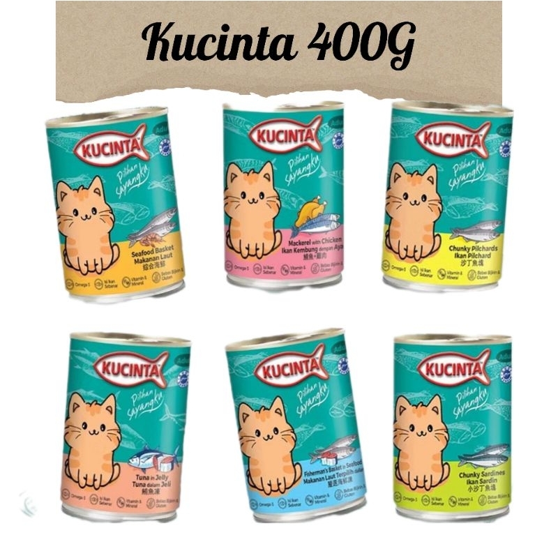 Kucinta Canned Food 400G | Shopee Malaysia