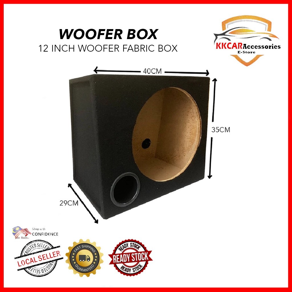 car rear subwoofer box woofer box holder 12 inch sub woofer speaker box ...
