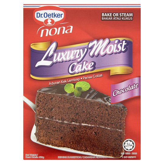 Dr.Oetker NONA Luxury Moist Cake Premix (Chocolate) | Adunan Kek Lembap ...