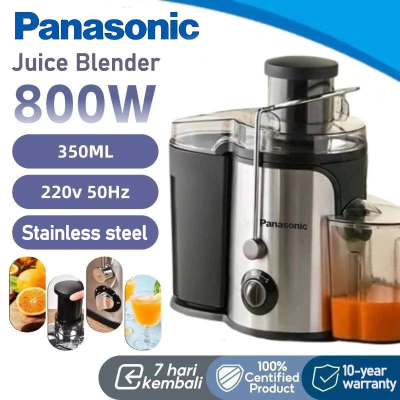 Panasonic Electric Power Juicer Machine 2Speed Stainless Steel Juice ...