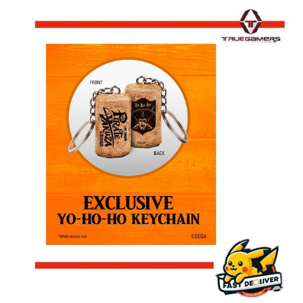 Official Sega Premium Merchandise Like a Dragon Pirate Yakuza in Hawaii ...