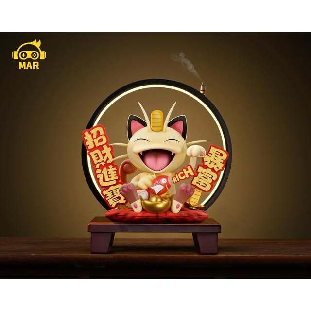 Mar Studio - Meowth Pokemon Resin Statue GK Anime Figure | Shopee Malaysia