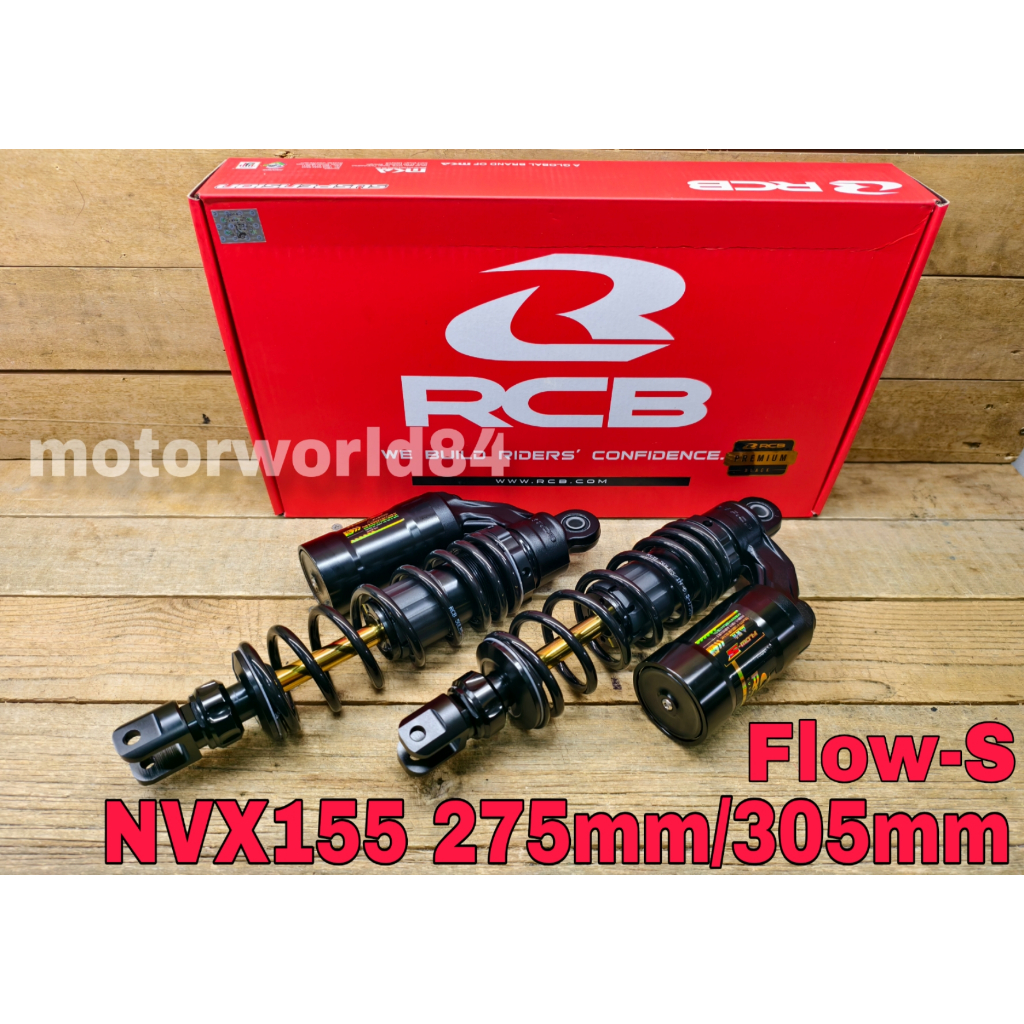 RCB ABSORBER 305mm FLOW-S 305 NVX 155 NVX155 V1 V2 SHOCK GAS ABSOBER ...