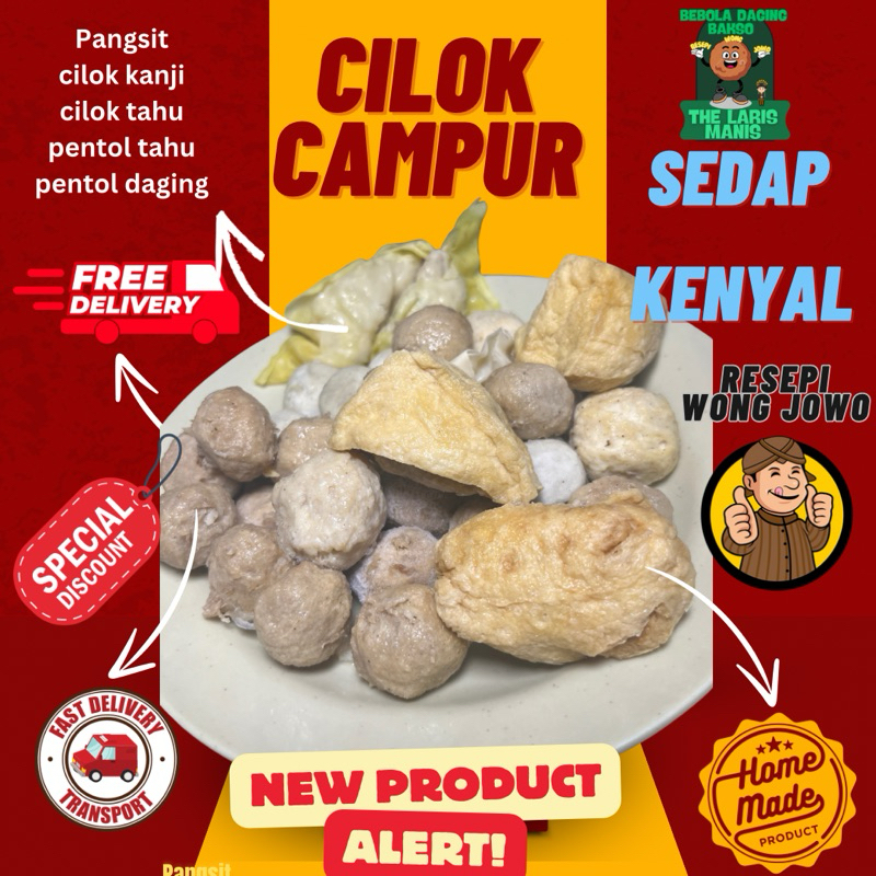 CILOK CAMPUR FROZEN BY LARIS MANIS ‼️READY STOCK | Shopee Malaysia