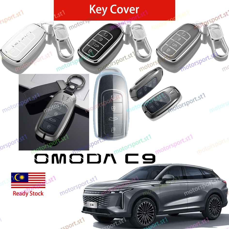 [READY STOCK]Omoda C9 Omoda 9 Key Kunci Cover TPU Aluminium Protect ...