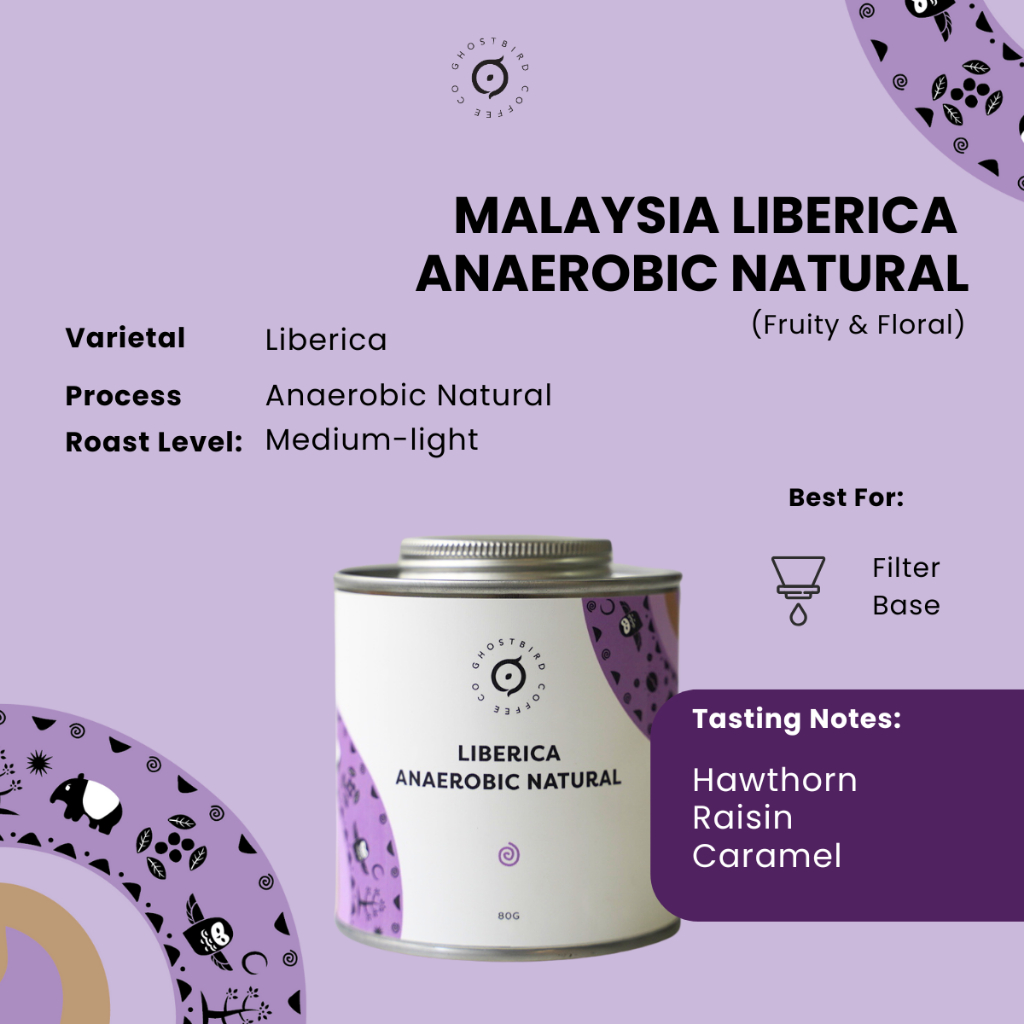 Liberica Anaerobic Natural🦉 GHOSTBIRD COFFEE (Freshly roast) Arabica ...