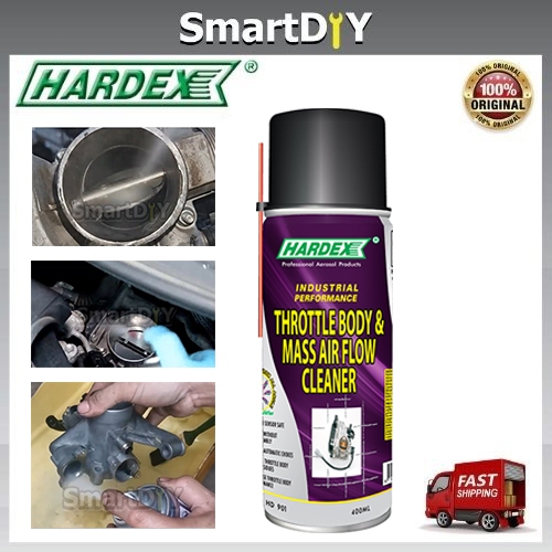 HARDEX HD901 400ML THROTTLE BODY & MASS AIR FLOW CLEANER HD-901 ...