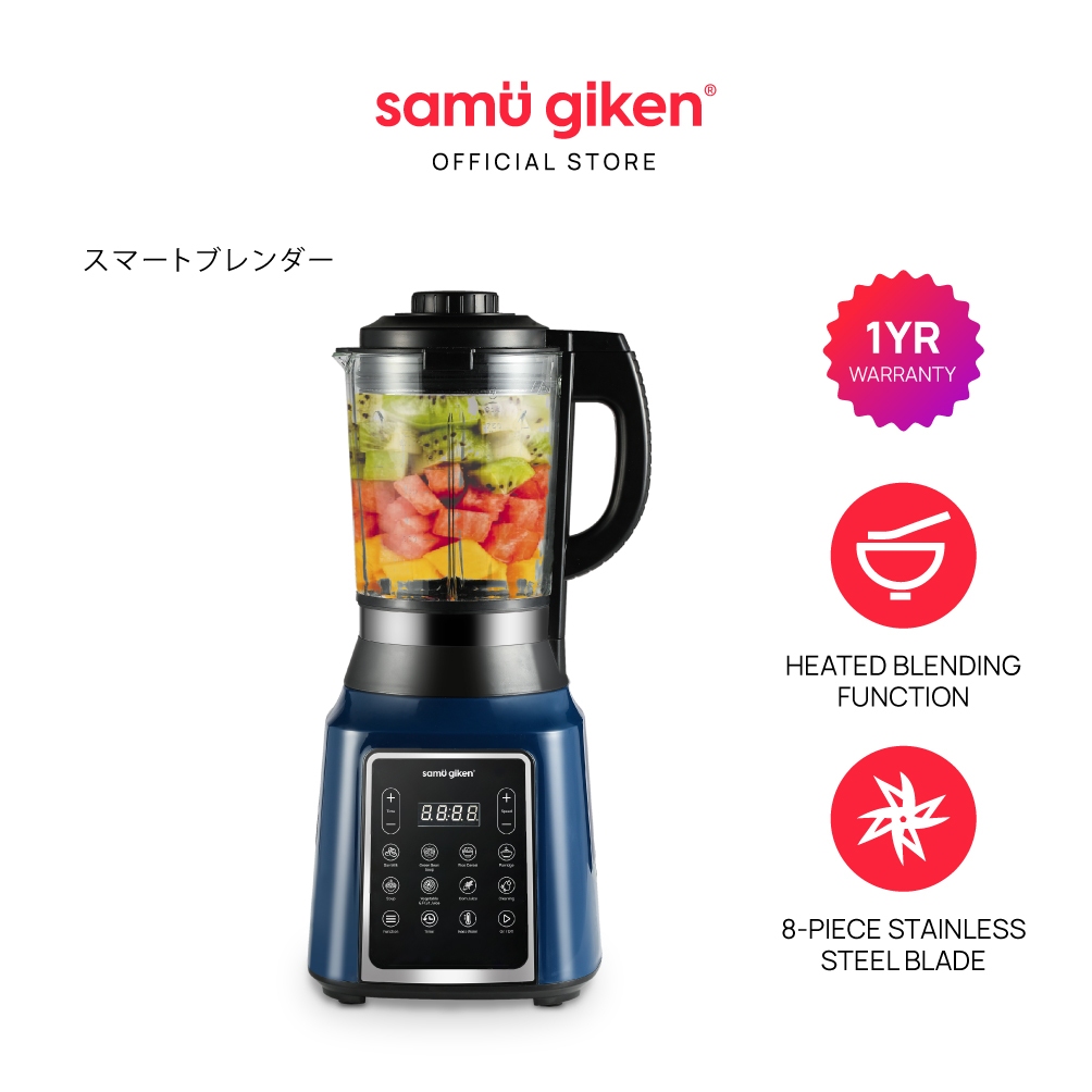 Samu Giken Pengisar Pintar | UPGRADED Smart Blender with Preset Cooking ...