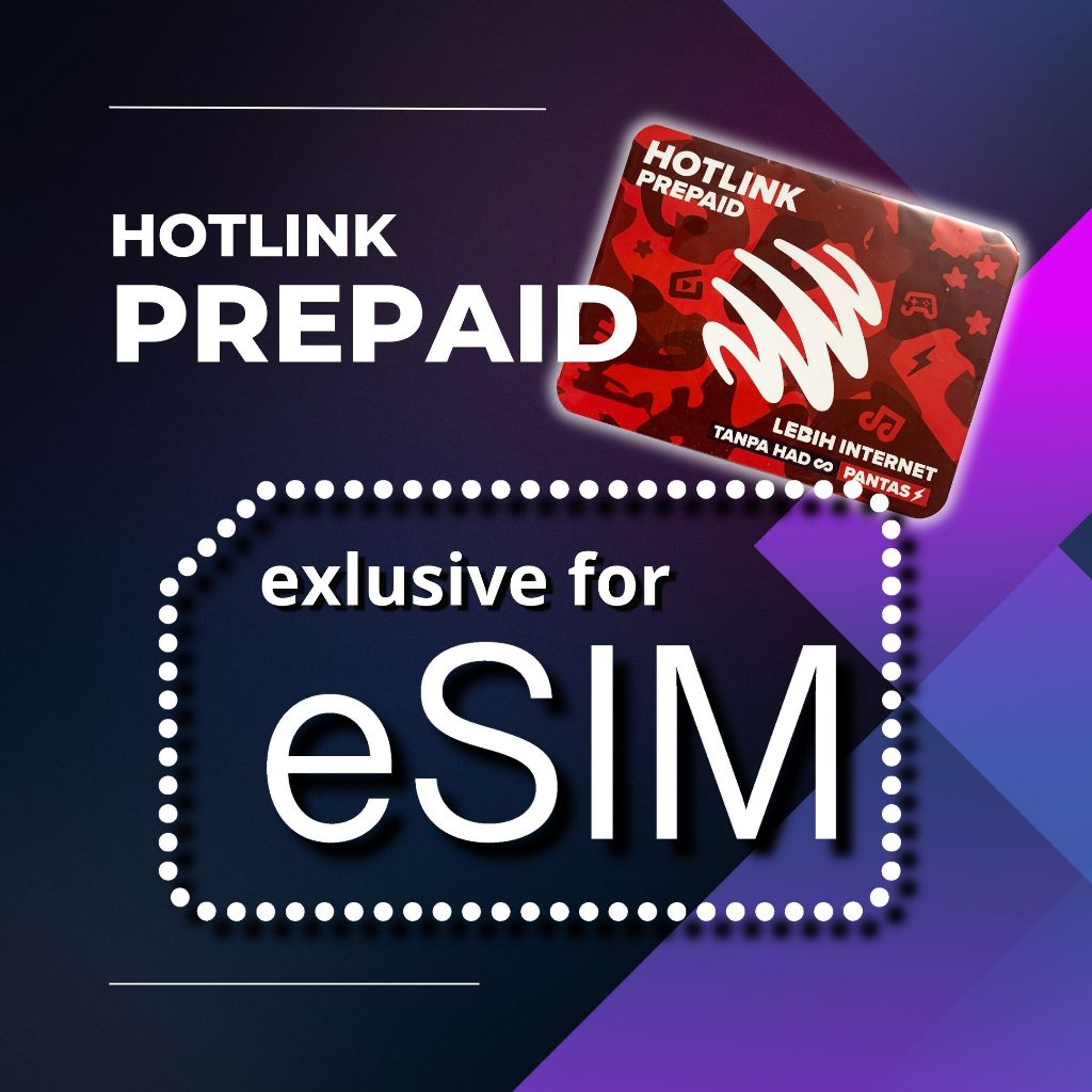 Hotlink Prepaid Maxis Prepaid eSIM Prepaid | Shopee Malaysia