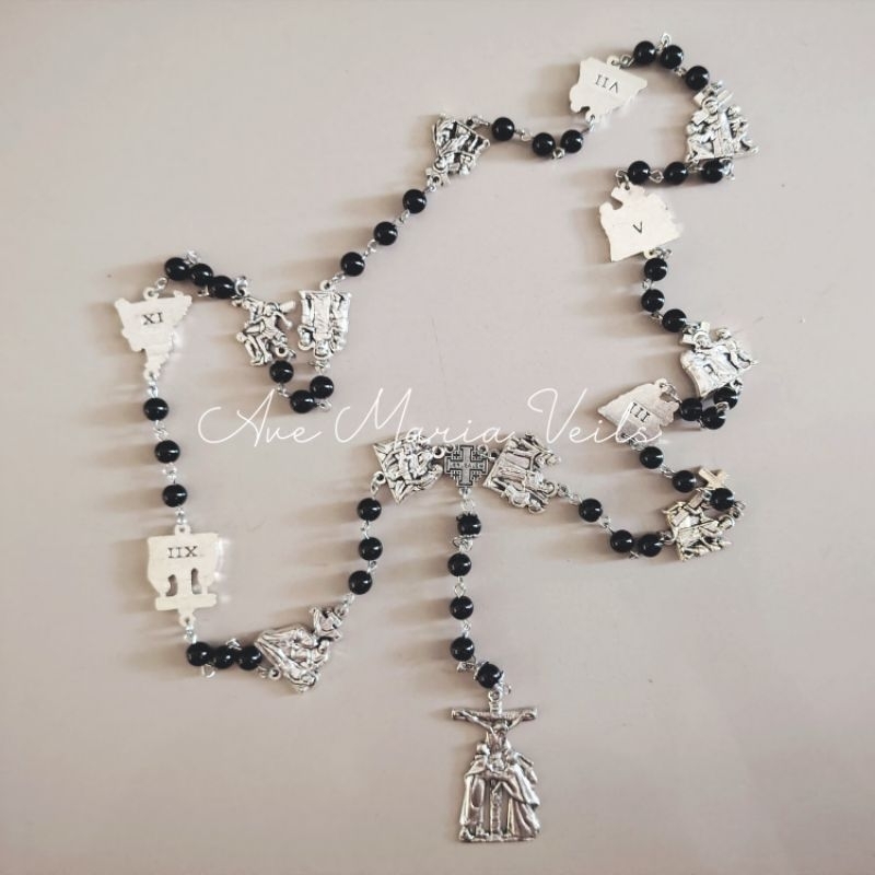 Stations of the Cross/ Way of the Cross Chaplet/ Rosary | Shopee Malaysia