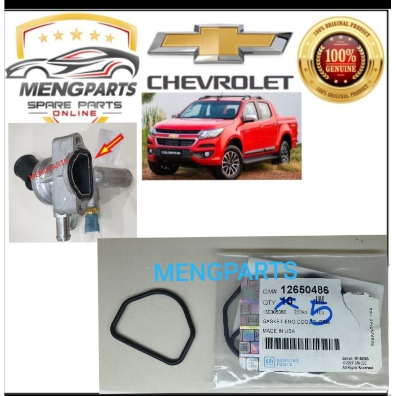 ORIGINAL CHEVROLET COLORADO THERMOSTAT HOUSING O RING ONLY 12650486 ...