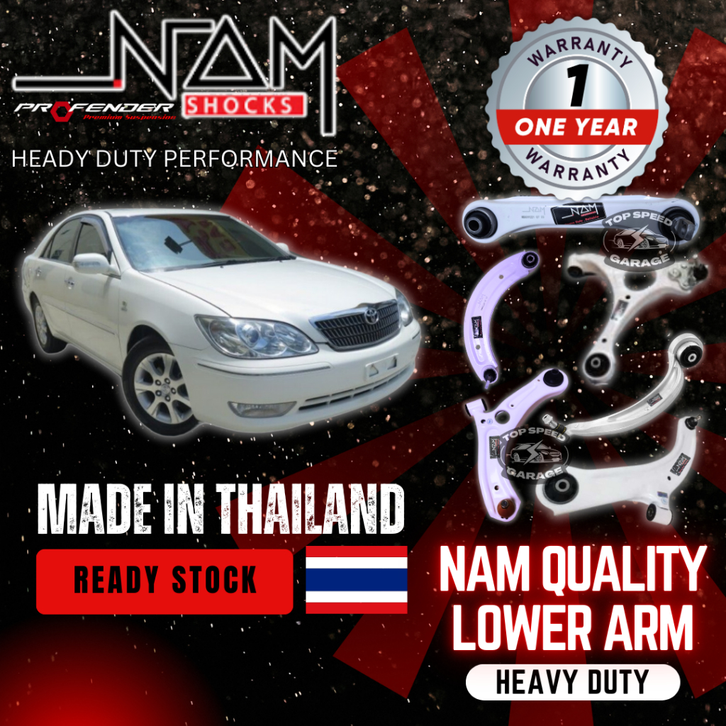 NAM Heavy Duty Lower Arm Camry acv30 acv31 Toyota High Performance ...