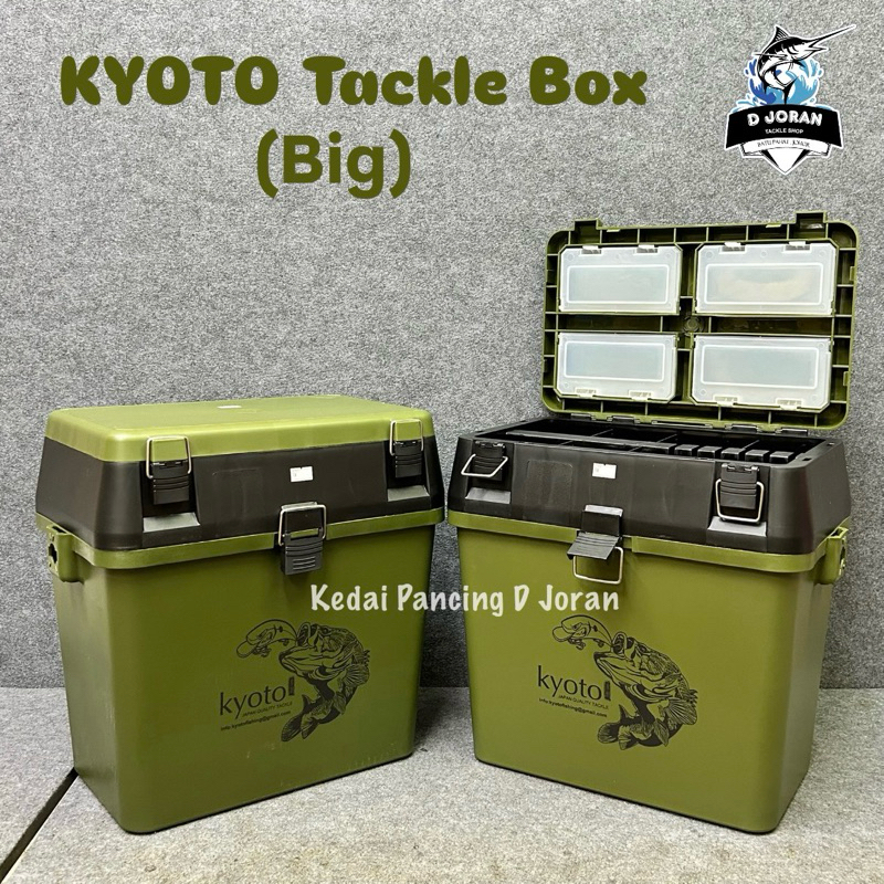 KYOTO TACKLE BOX (BIG) FISHING TOOL BOX | Shopee Malaysia