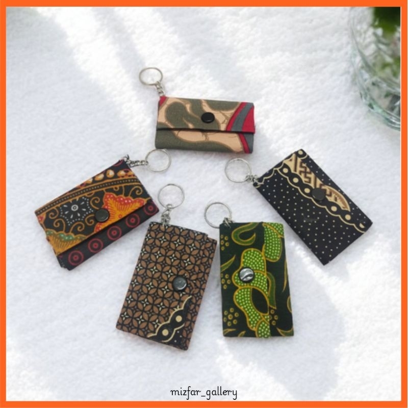 { READY STOCK } Keychain Dompet Batik Mini Eksklusif – Doorgift Cantik ...