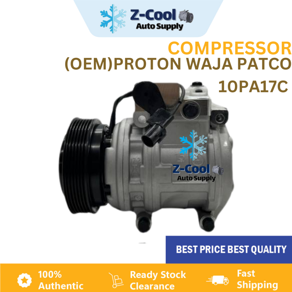 Compressor OEM NEW Proton Waja Patco Sistem Modified To Denso Sistem ...