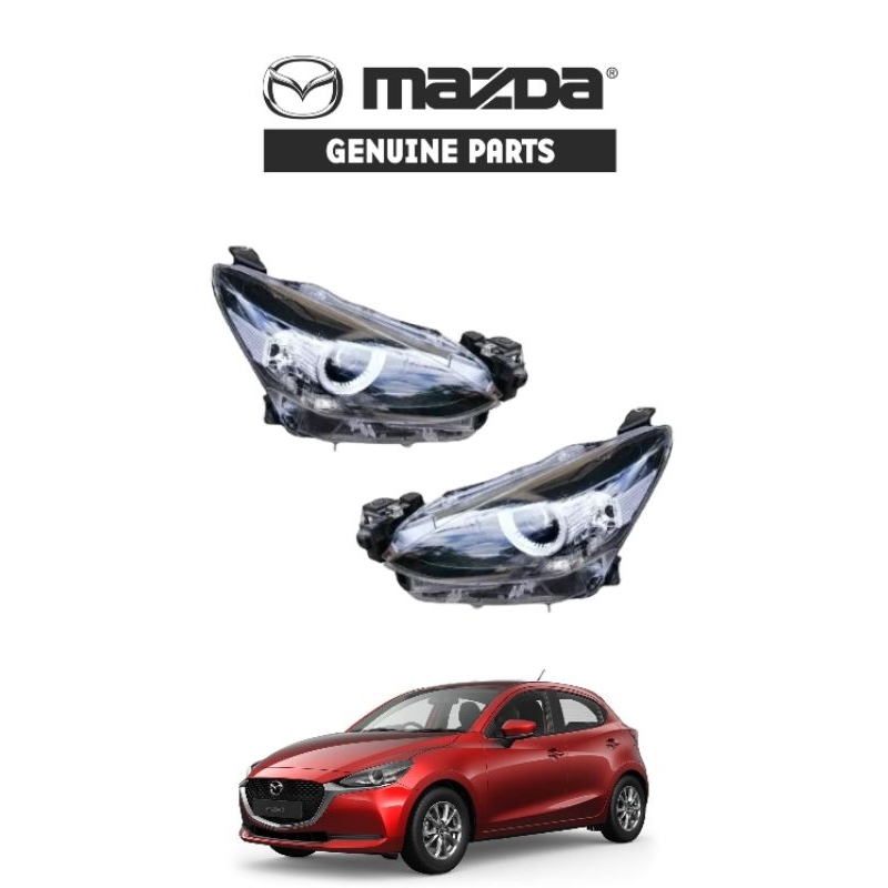 MAZDA 2 SKYACTIVE FACELIFT 2022 HEAD LAMP | Shopee Malaysia