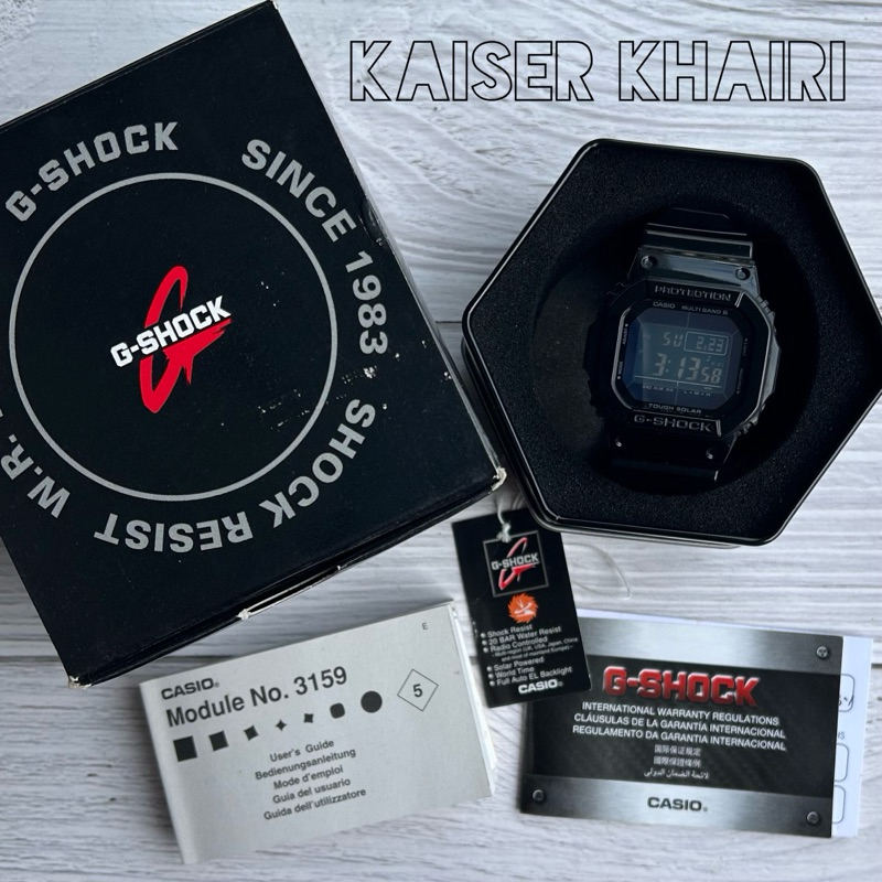 Original Casio G-Shock GWM-5610BB-1 | The Dark Knight | Shopee Malaysia