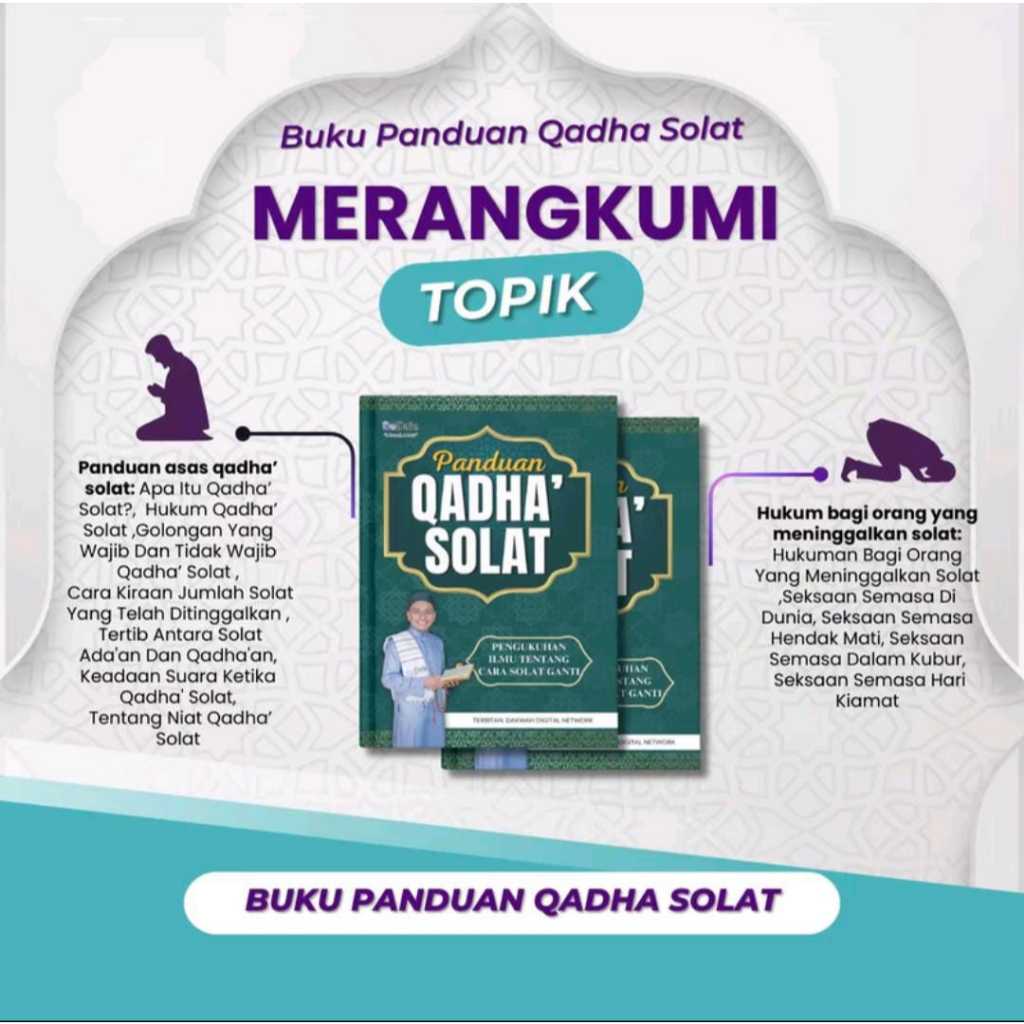 [BEDAIE OFFICIAL HQ] Buku Panduan Qadha Solat: Hukuman, Jenis, dan Cara ...