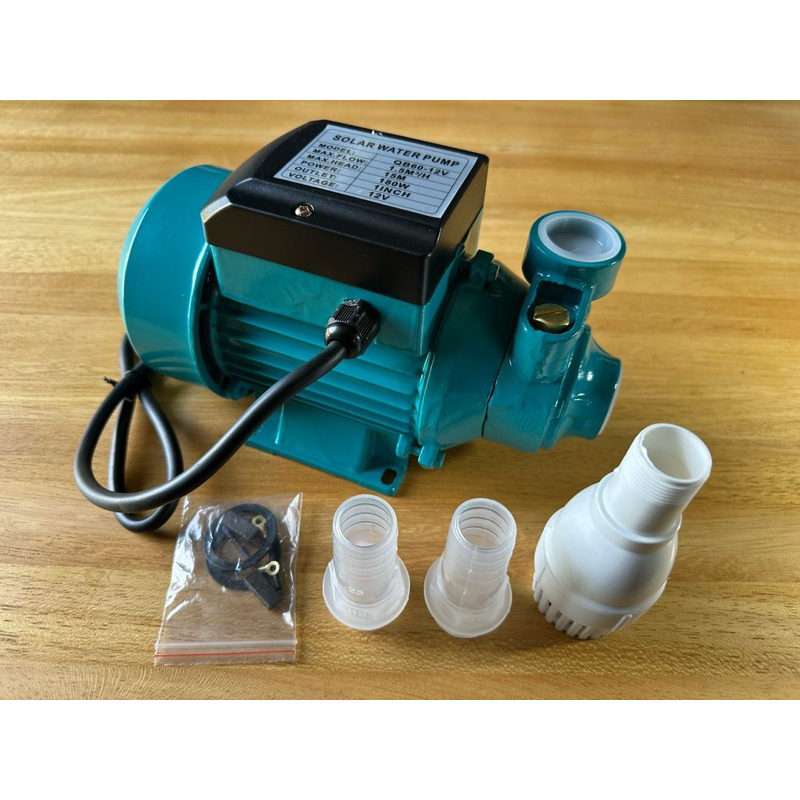 DC 12V Water Pump Brushed Motor Booster Pump QB60-12V High-lift Large Flow Solar Battery Pump ...