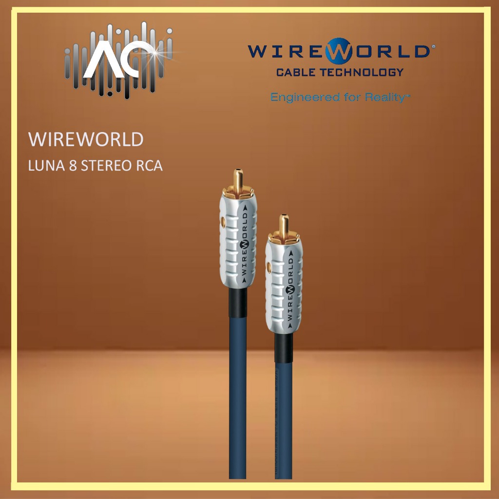 WireWorld Luna 8 Stereo Interconnect Rca Cable (2.0M) | Shopee Malaysia