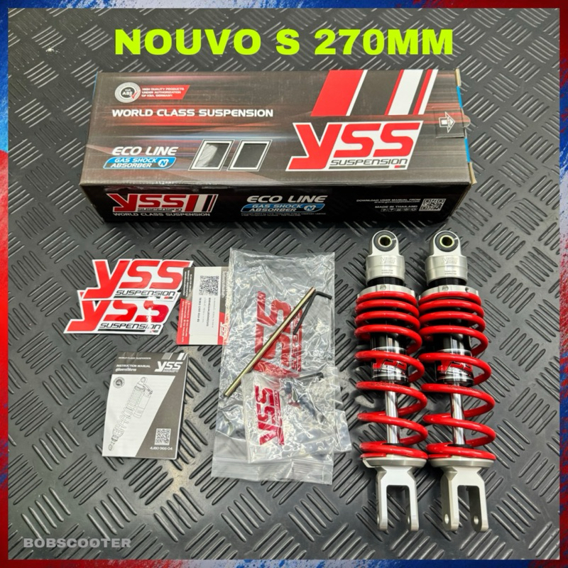 🇲🇾🔥🇹🇭 ABSORBER YSS NOUVO S ORIGINAL 270MM 🇹🇭🔥🇲🇾 E SERIES SHOCK ABSORBER ...