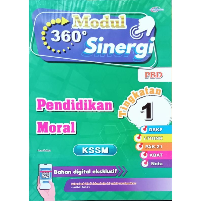 MODUL 360° SINERGI PENDIDIKAN MORAL TINGKATAN 1 KSSM | Shopee Malaysia