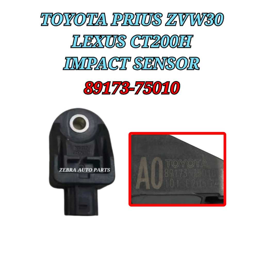 Impact Sensor Toyota Prius ZVW30 Lexus CT200H Impact Sensor / Airbag ...