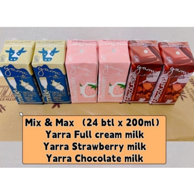 Susu yarra Full cream 200 ml farm fresh | Shopee Malaysia
