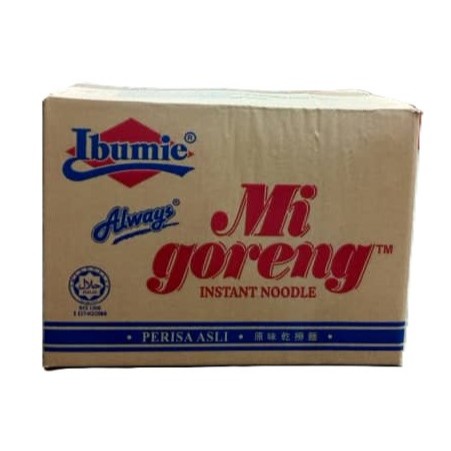 (KARTON) Ibumie Mi Goreng Asli 80gx5sx12pack/carton | Shopee Malaysia
