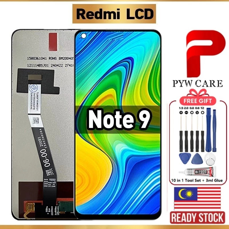 LCD Screen Compatible For Redmi Note 9 LCD Screen | Shopee Malaysia